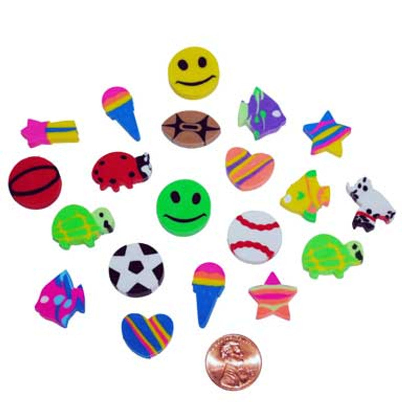 Mini Easter Themed Erasers -- Fun for School Aged Kids – Carnival Savers